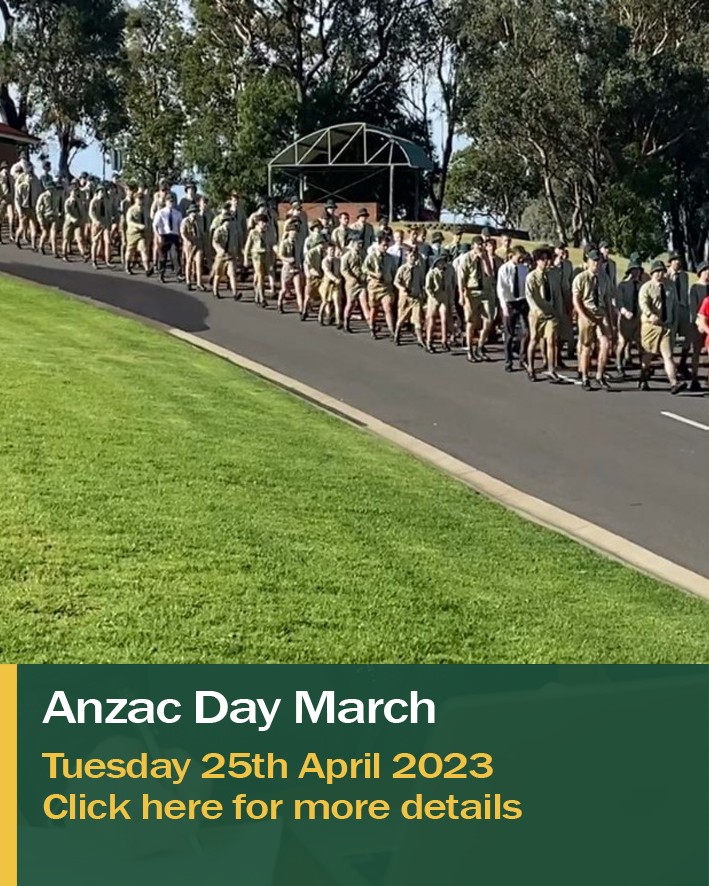 Farrer Memorial Agricultural High School - Anzac Day